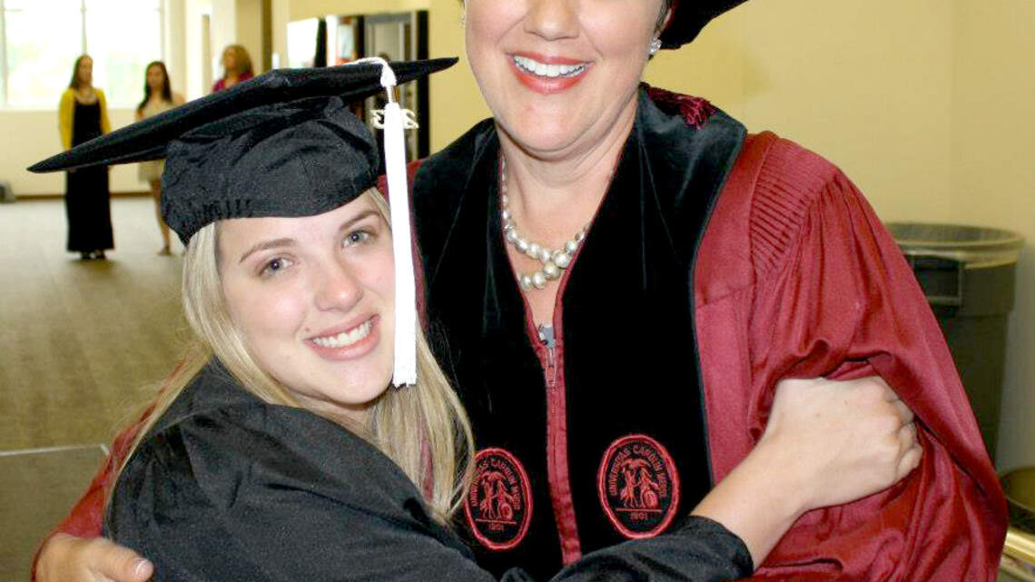 Mother follows special daughter to college, teaching perseverance ...