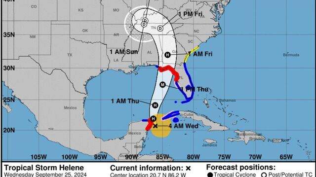 Beaufort County under tropical storm warning ahead of Helene | Hilton ...