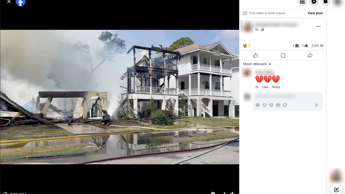 Multi-agency response to Fripp Island fire Saturday | Hilton Head ...